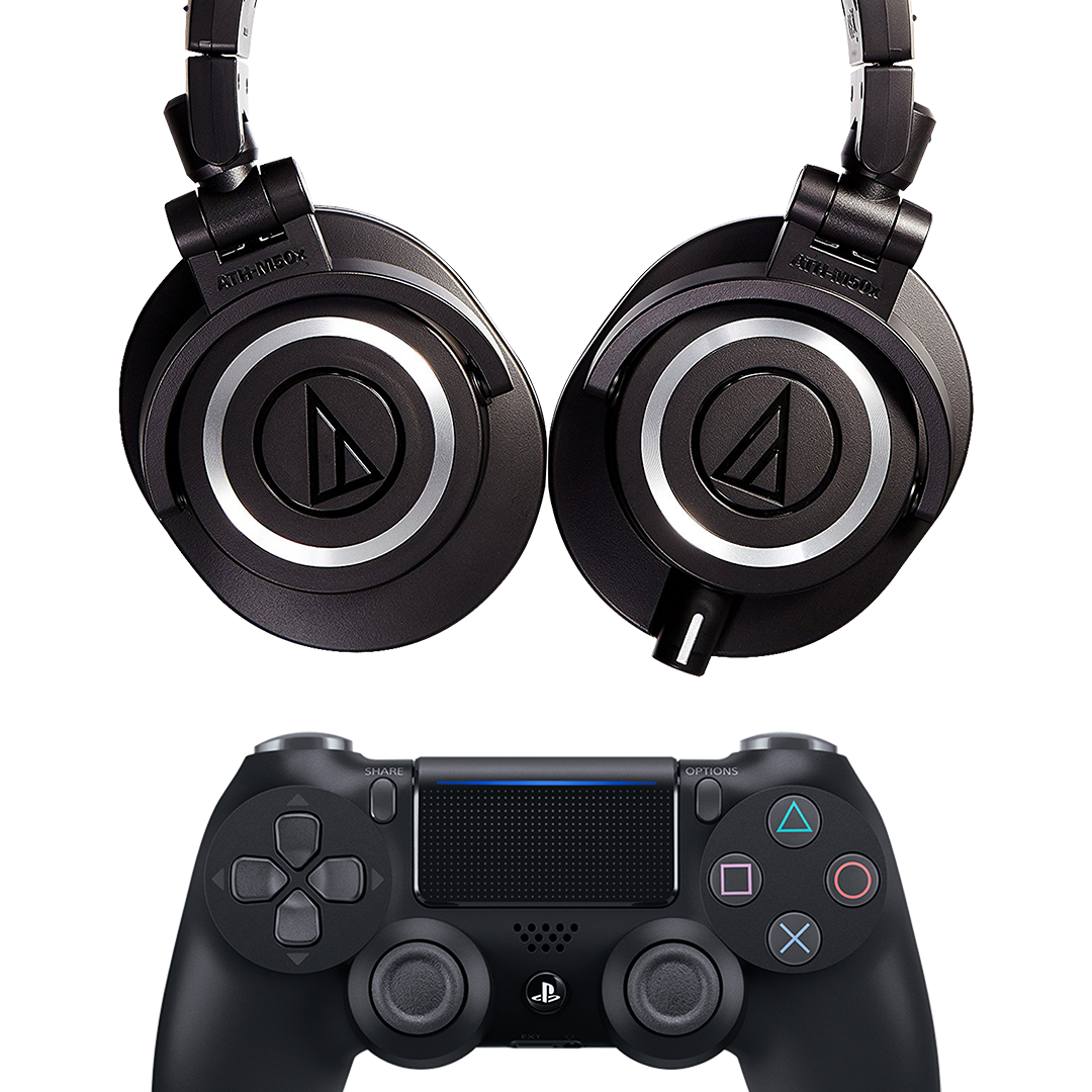 PS$ Controller| Audio Technica ATH-M50x skins