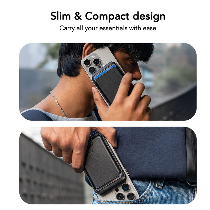 MagLock Wallet Pro | Best iPhone MagSafe Wallet with Stand