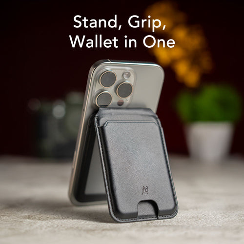 MagLock Wallet Pro | Best iPhone MagSafe Wallet with Stand