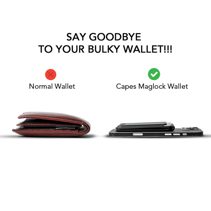 MagLock Wallet Pro | Best iPhone MagSafe Wallet with Stand