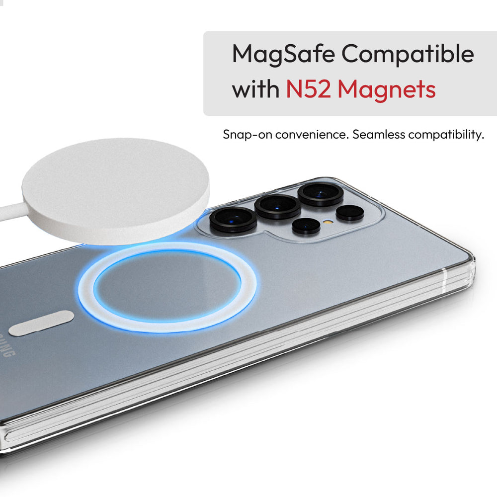 Buy Samsung Galaxy S24 Ultra Transparent MagSafe Case | Clear Armour ...