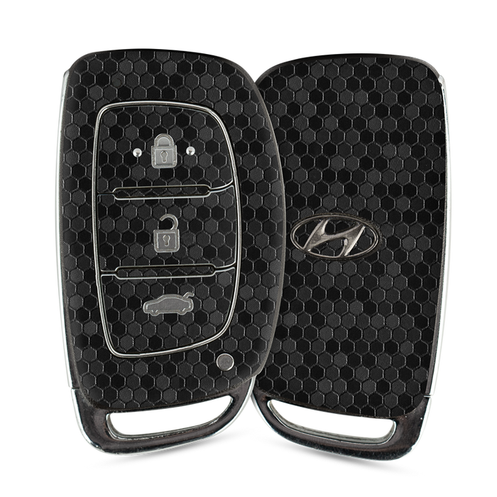 Hyundai Verna 3 Button Smart Key Skins, Wraps & Covers » Capes