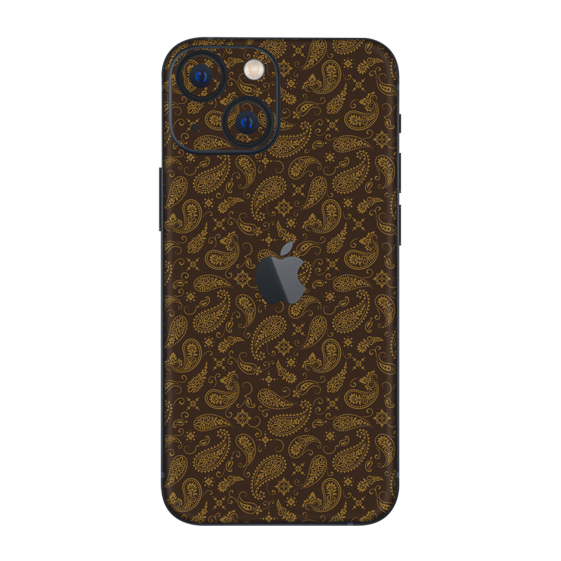 Brown Paisley Skins By Capes India